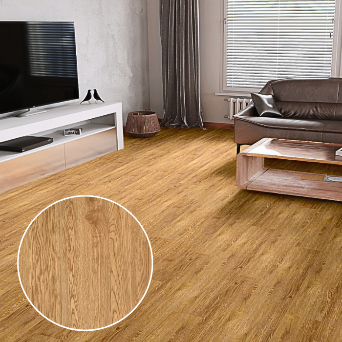 Piso Vinílico Auto Colante Madeira Angelim Premium1,5mm Único Com ...