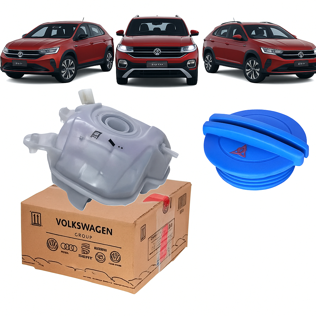 Reservatório Água Radiador Com Tampa Vw Polo T-cross Virtus Original ...