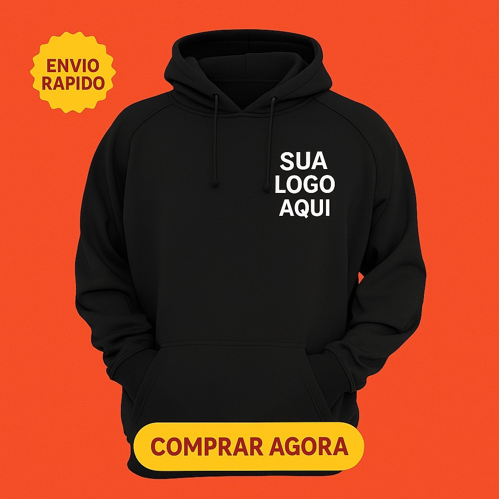 Moletom Personalizado com Logo da Sua Empresa | Brinde Corporativo ...