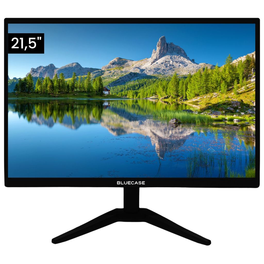 Monitor LED 21,5" 75Hz 5ms Preto Resolução Full HD Entradas HDMI e VGA ...
