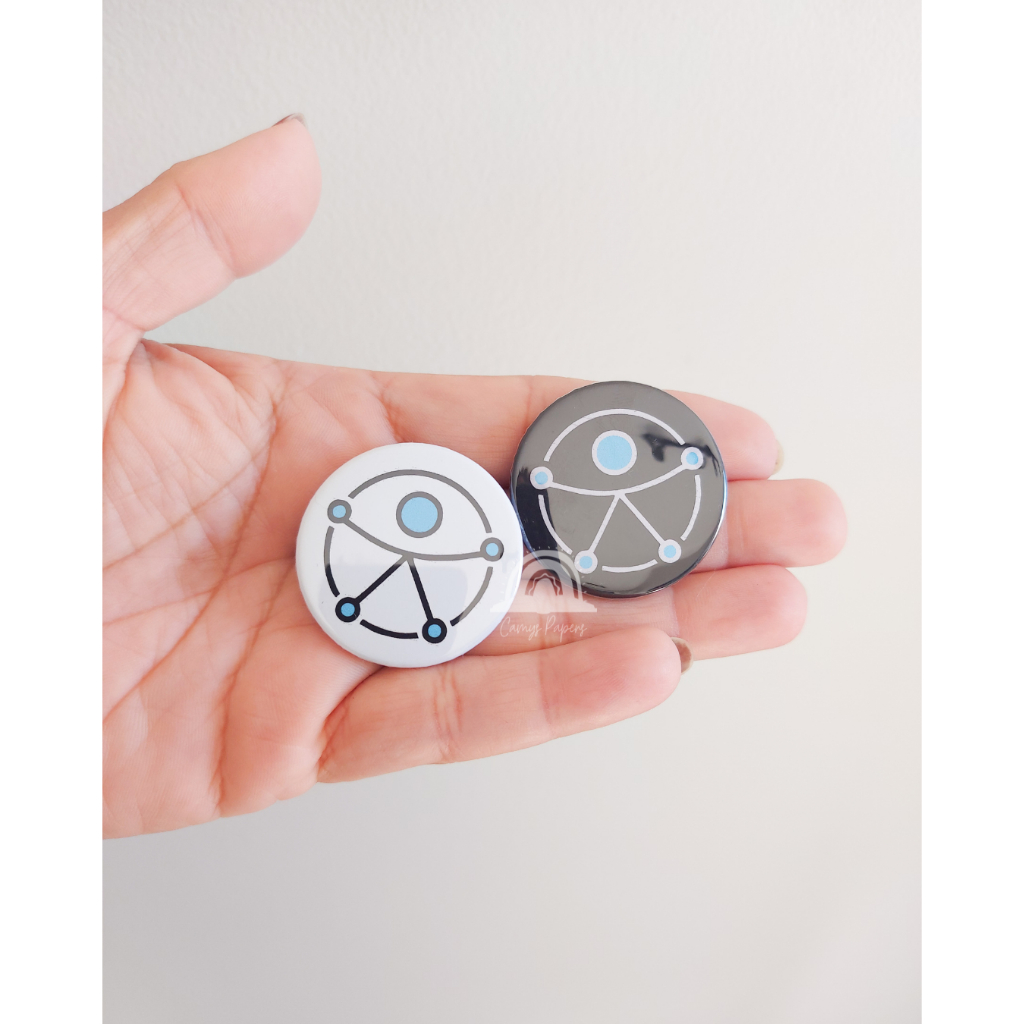 Bottons/chaveiro de 3,5 e 5,5 cm com o novo Símbolo da Acessibilidade ...