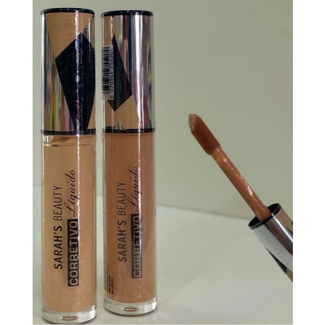 Corretivo Liquido Alta Cobertura - Sarah's Beauty | Shopee Brasil