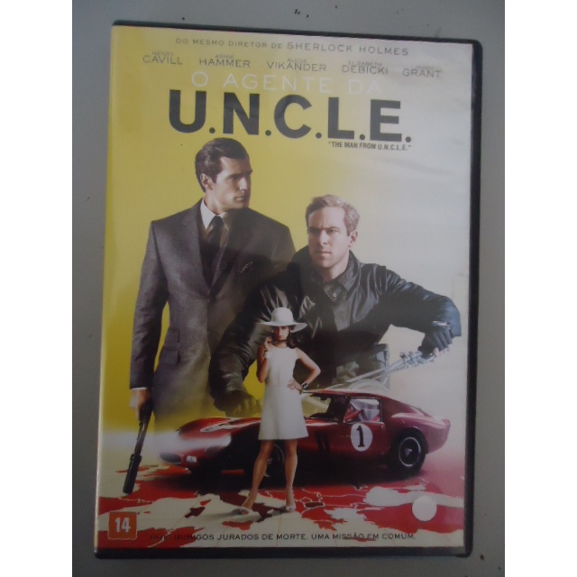 O Agente da UNCLE - DVD - Henry Cavill | Shopee Brasil