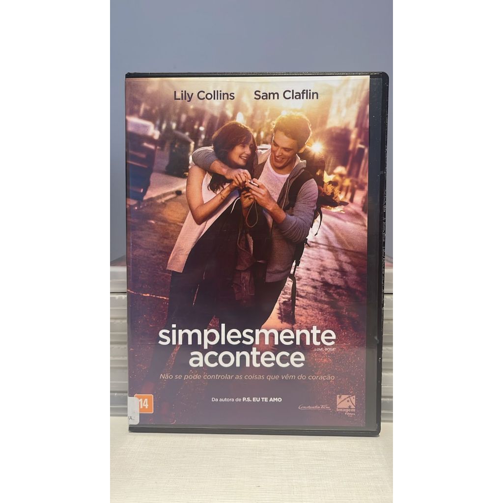 SIMPLESMENTE ACONTECE - Lily Collins Sam Claflin - DVD - Original ...