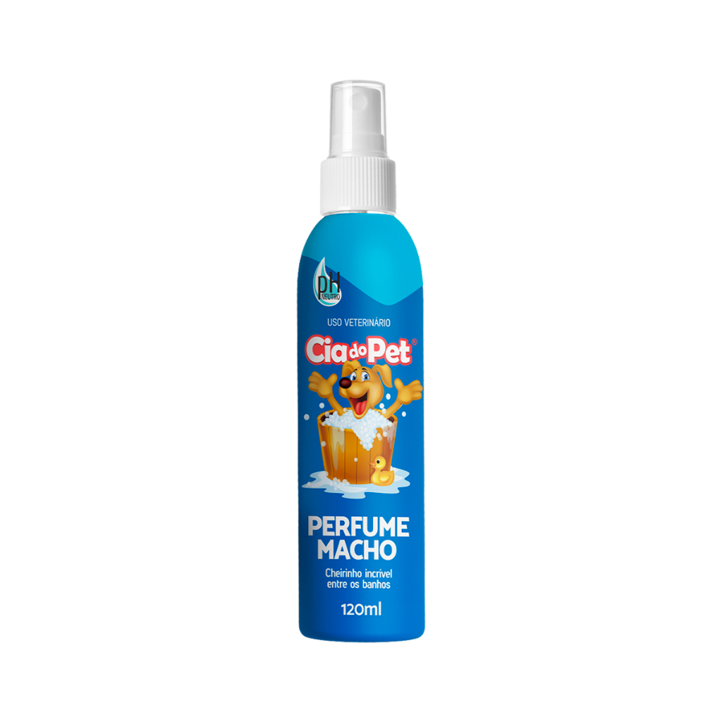 Perfume Macho Cia do Pet 120ml – Fragrância Suave, Delicada e Agradável ...