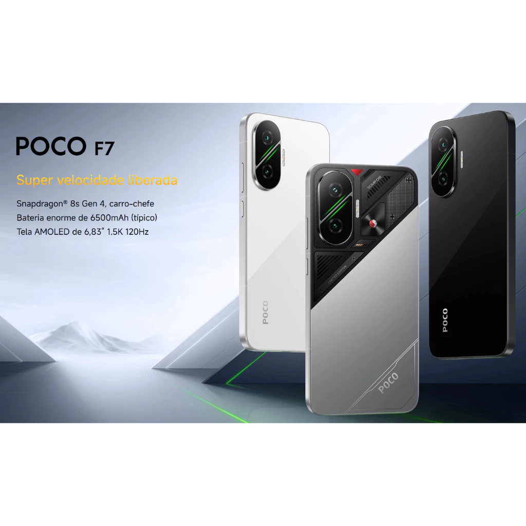 [Shopee em 12x Sem Juros] Xiaomi Poco F7 5G Snapdragon 8S Gen 4 | 12GB ...