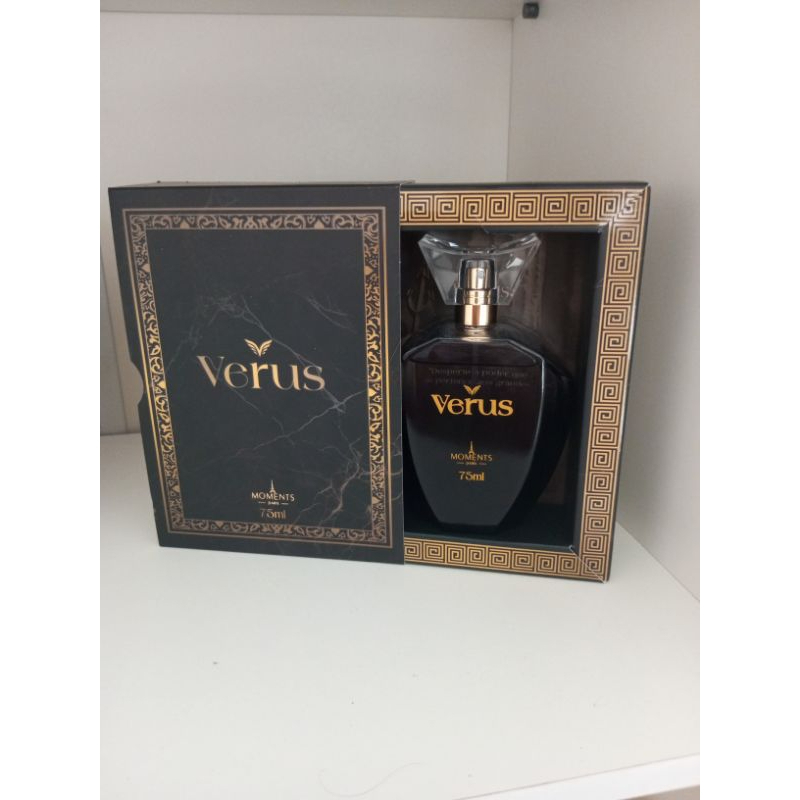 Perfume Verus Masculino Edp Parfum 75ml Moments Paris | Shopee Brasil