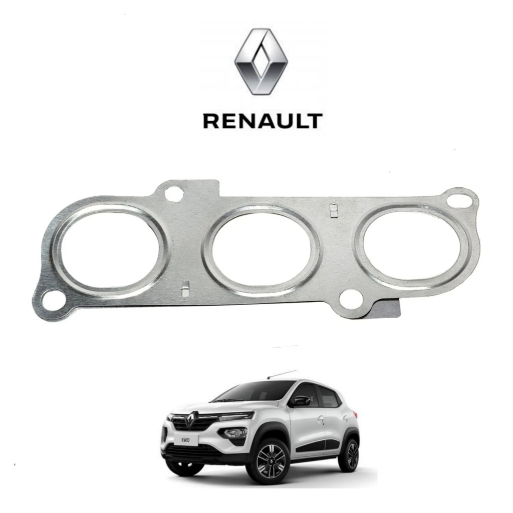 Junta Coletor Escap Renalt Kwid Logan 1.0 3cil 12v Original | Shopee Brasil