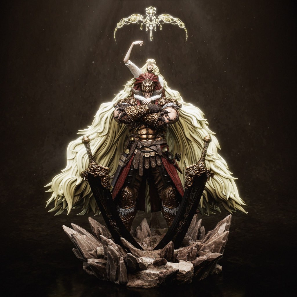 Radahn Action Figure General Radahn Elden Ring Escultura Premium ...