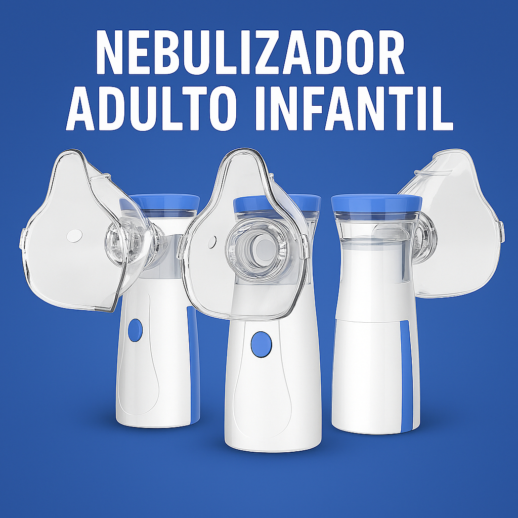 Inalador Nebulizador Portátil Micro Rede Ultrassônica para Asma ...