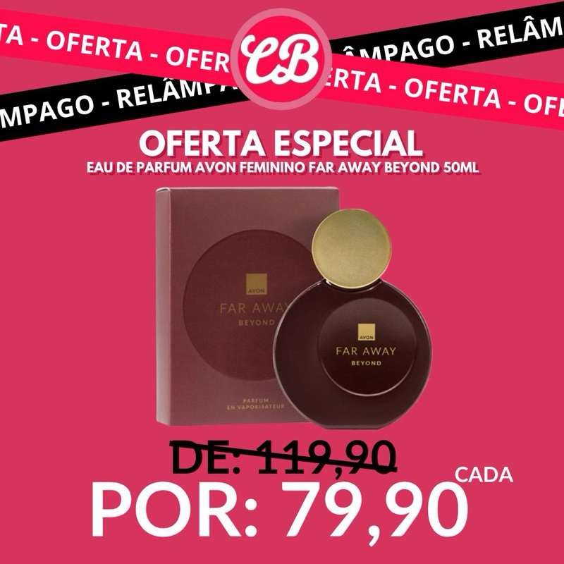 Far Away Beyond Deo Parfum 50ML - AVON | Shopee Brasil