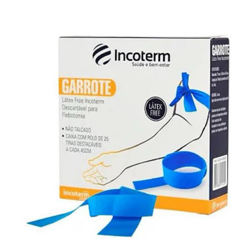 Garrote Em Latex Free Caixa Com 25 Unidades | Shopee Brasil
