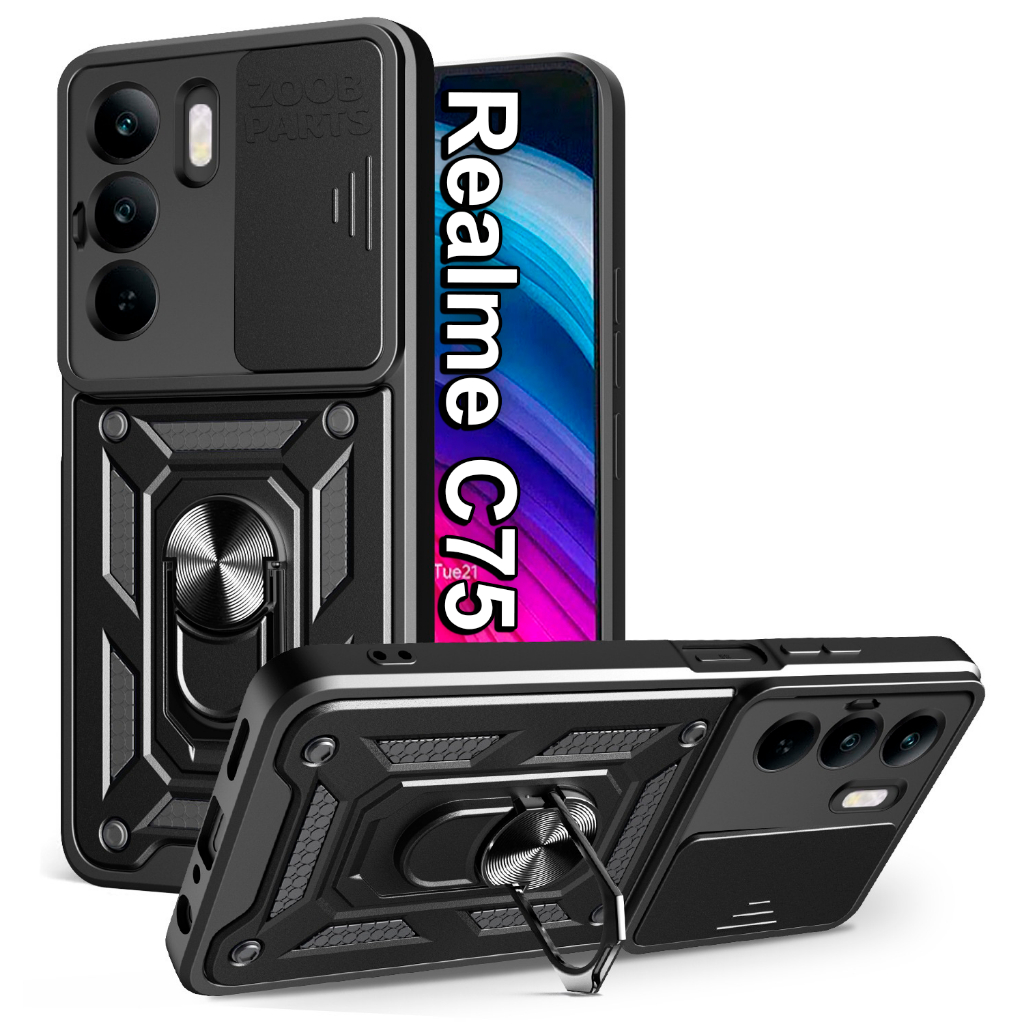 Capa Capinha Case Realme C75 RMX3941 Armadura Shield Anti Impacto ...