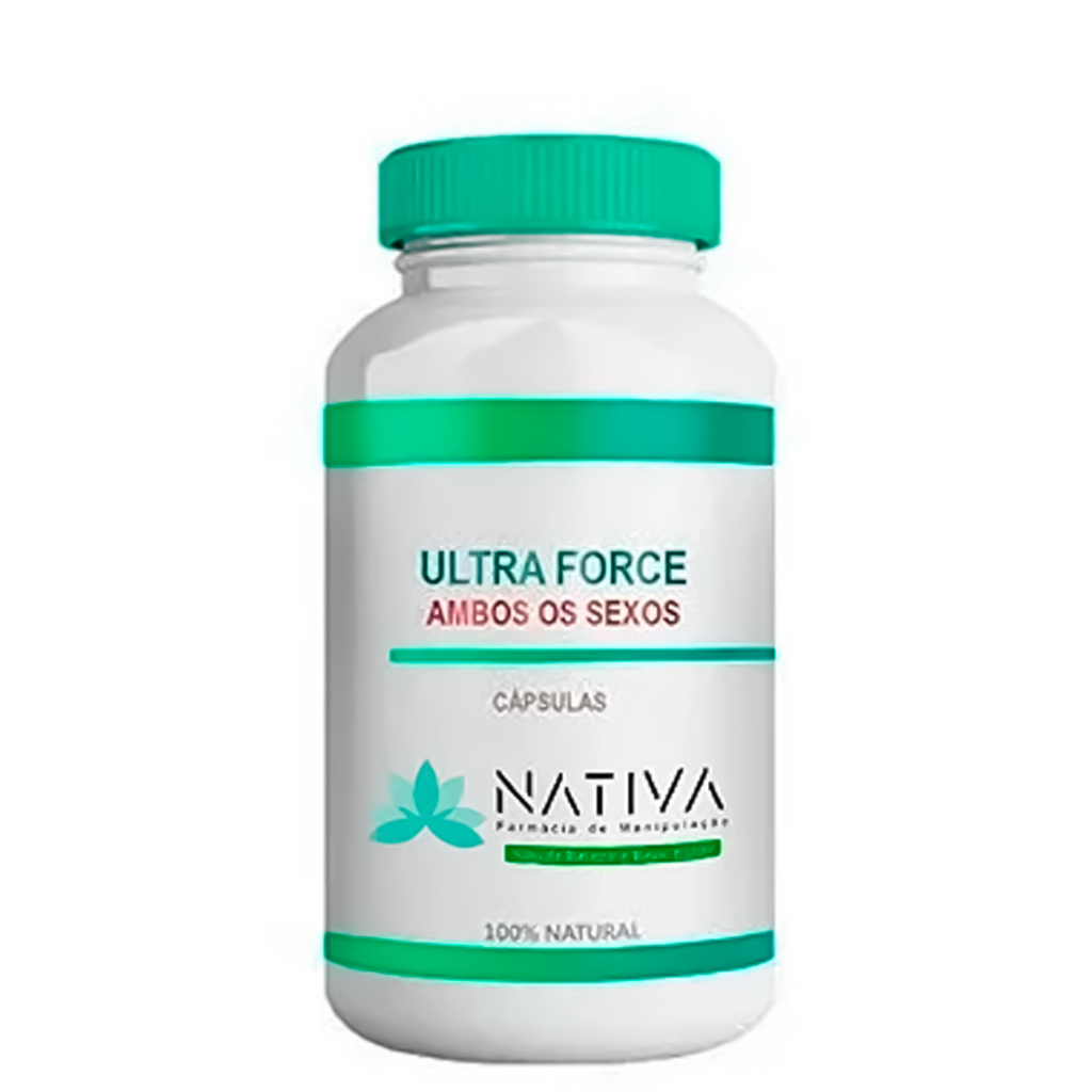 Suplemento Ultra Force Taurina E Complexo B 60 Cápsulas | Shopee Brasil