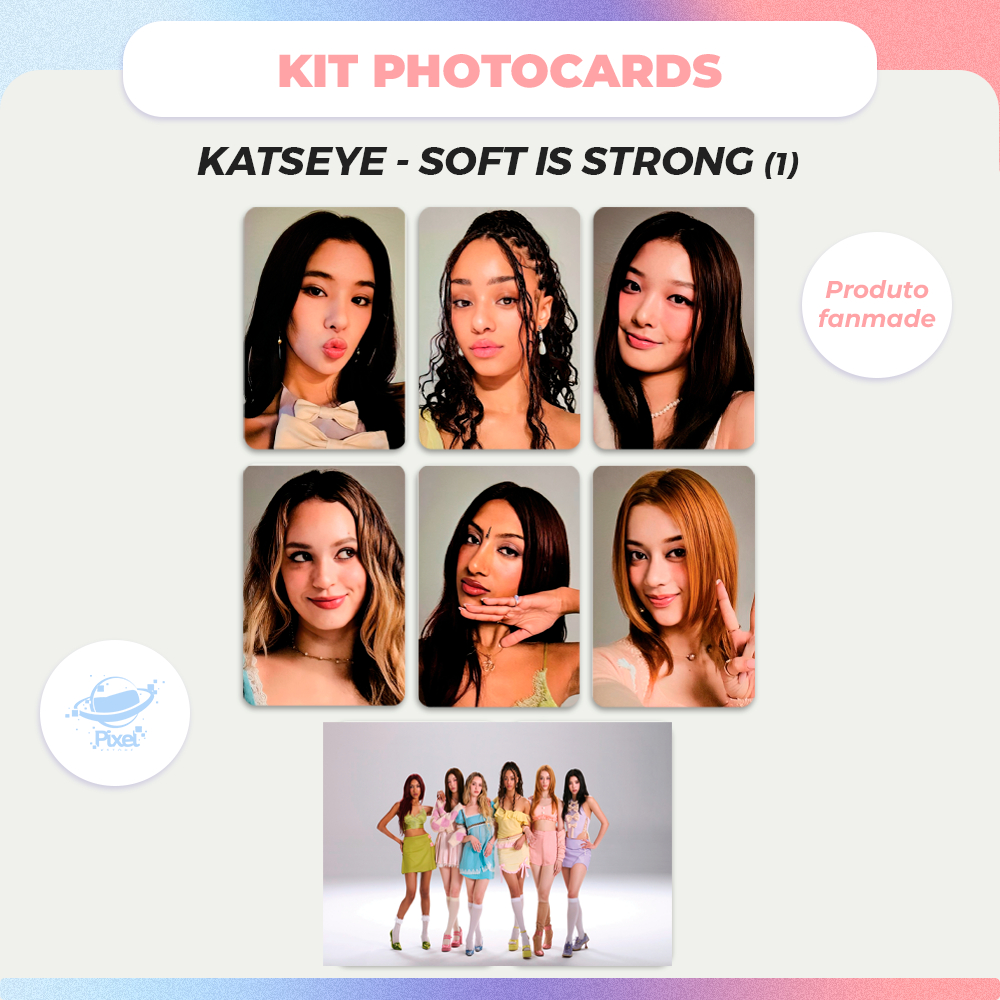 Katseye | Photocards fanmade | Shopee Brasil