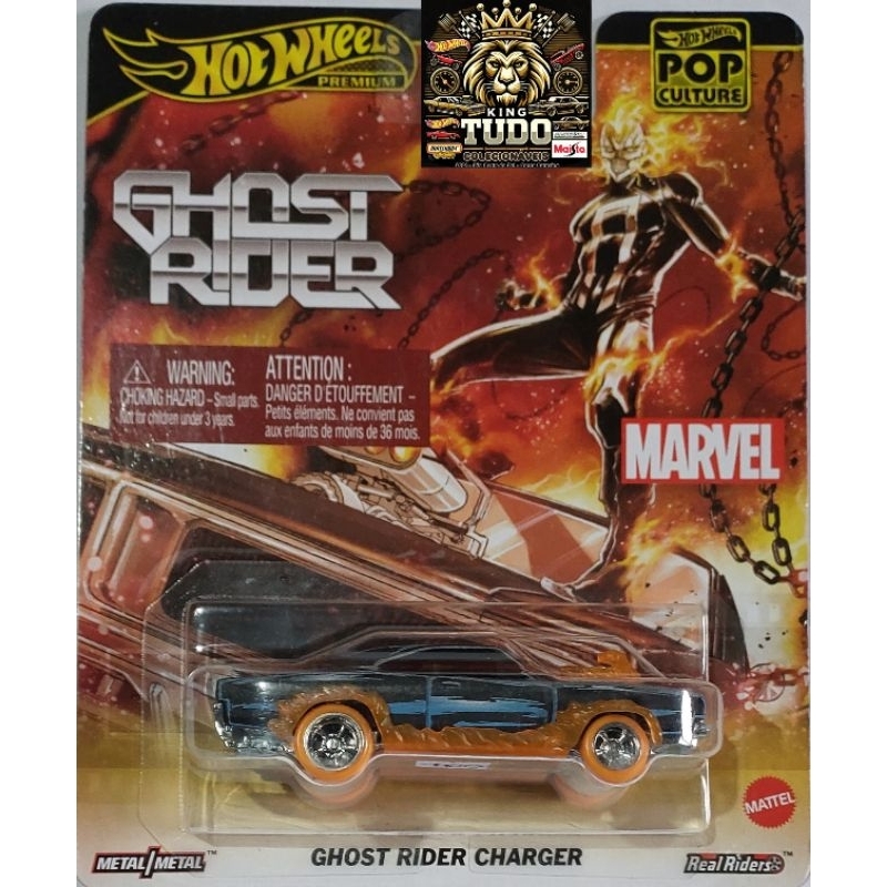 HOT WHEELS GHOST RIDER CHARGER PREMIUM | Shopee Brasil