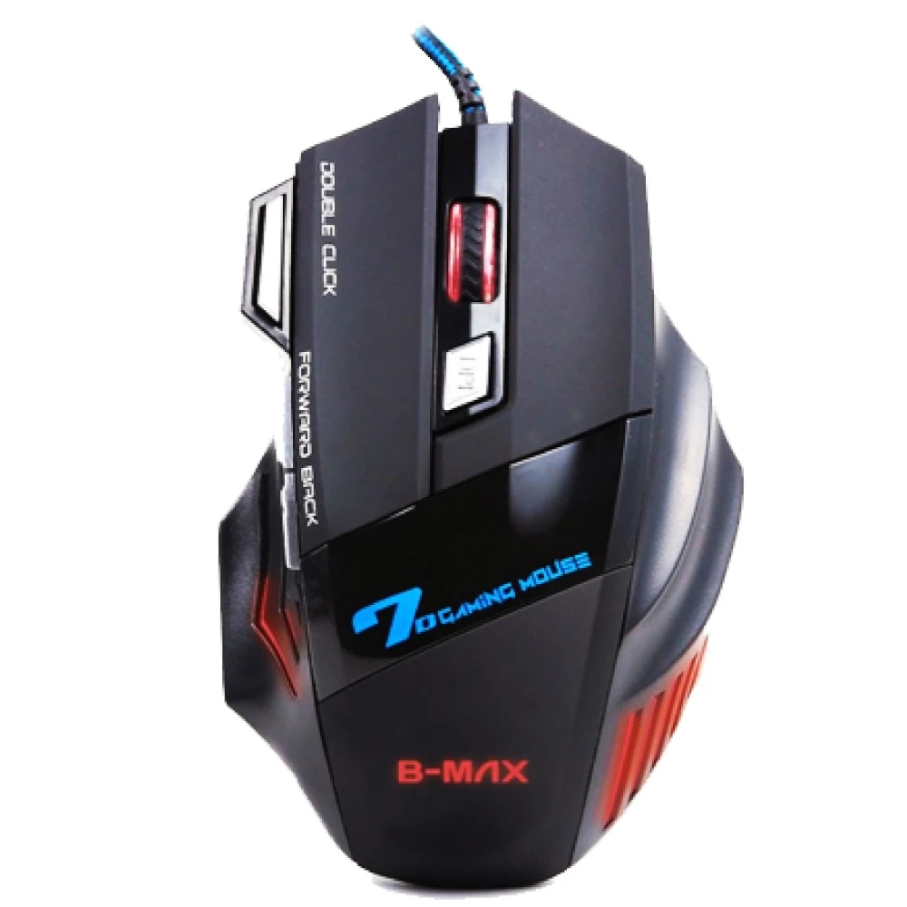 Mouse Gamer X7 Led RGB 7D 2400dpi Ergonômico Preto | Shopee Brasil