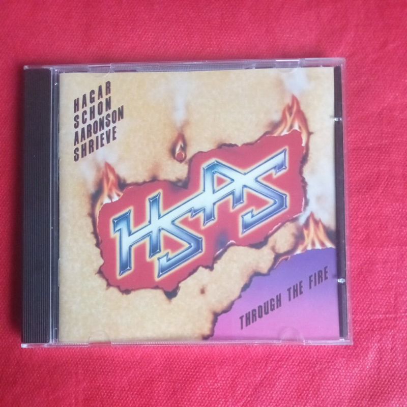 Raro Cd Importado HSAS Through the Fire ( Van Halen ) | Shopee Brasil