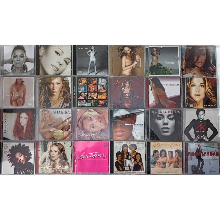 CD Dance Pop Divas Beyonce Mariah Carey Jennifer Lopez Shakira Alicia ...