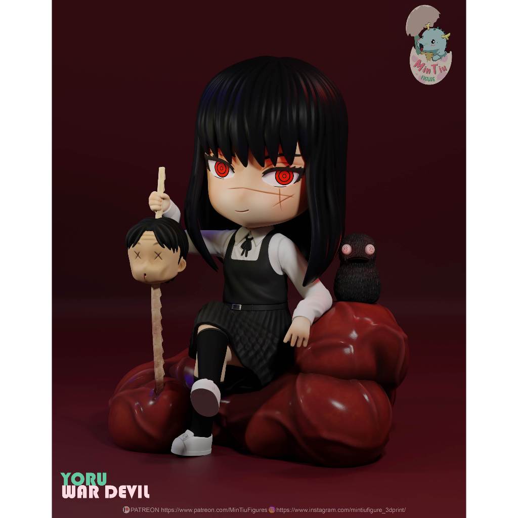 Figure Colecionavel Chainsaw man- Yoru | Shopee Brasil