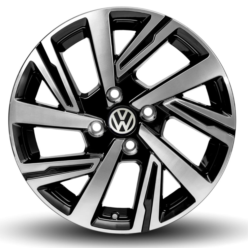 Jogo De Rodas Aro 17 5x100 Polo Fox Virtus Golf Vw Liga Leve Roda Rodão ...