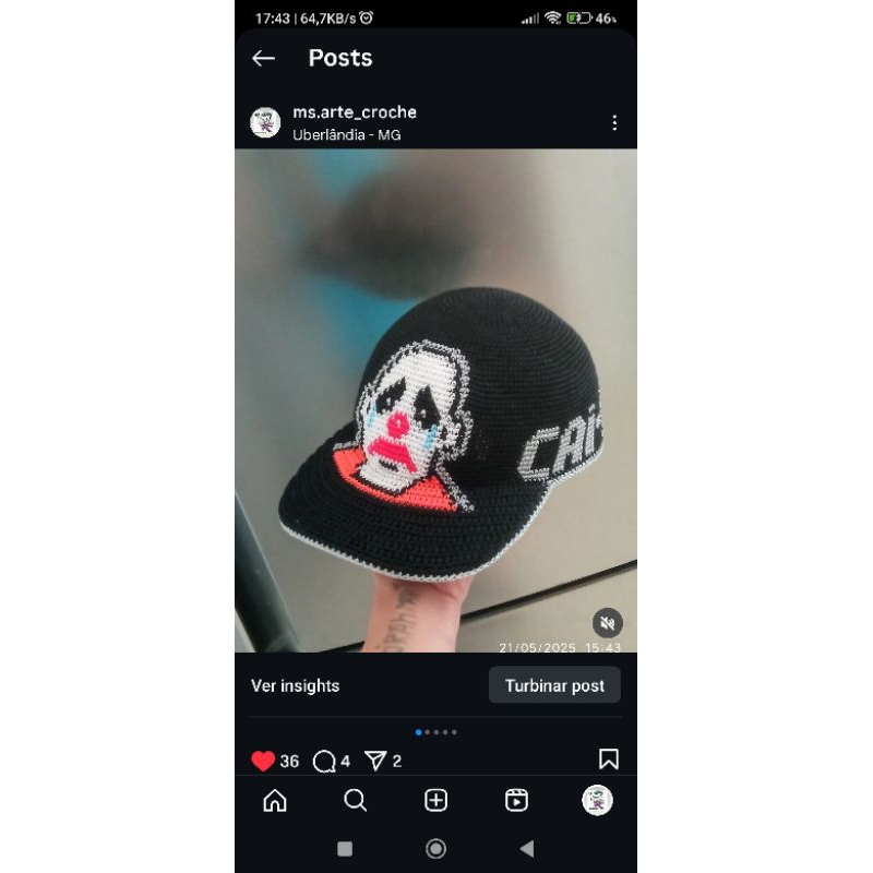 Bone_de_Croche | Shopee Brasil