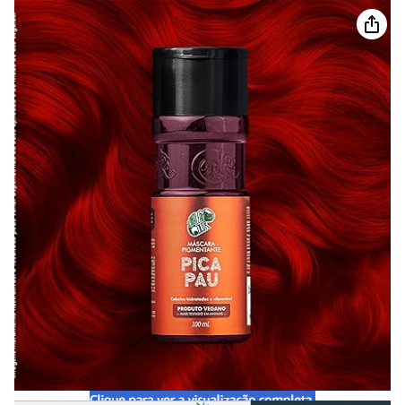Kamaleao Color Masc Pigment Pica Pau 100Ml | Shopee Brasil
