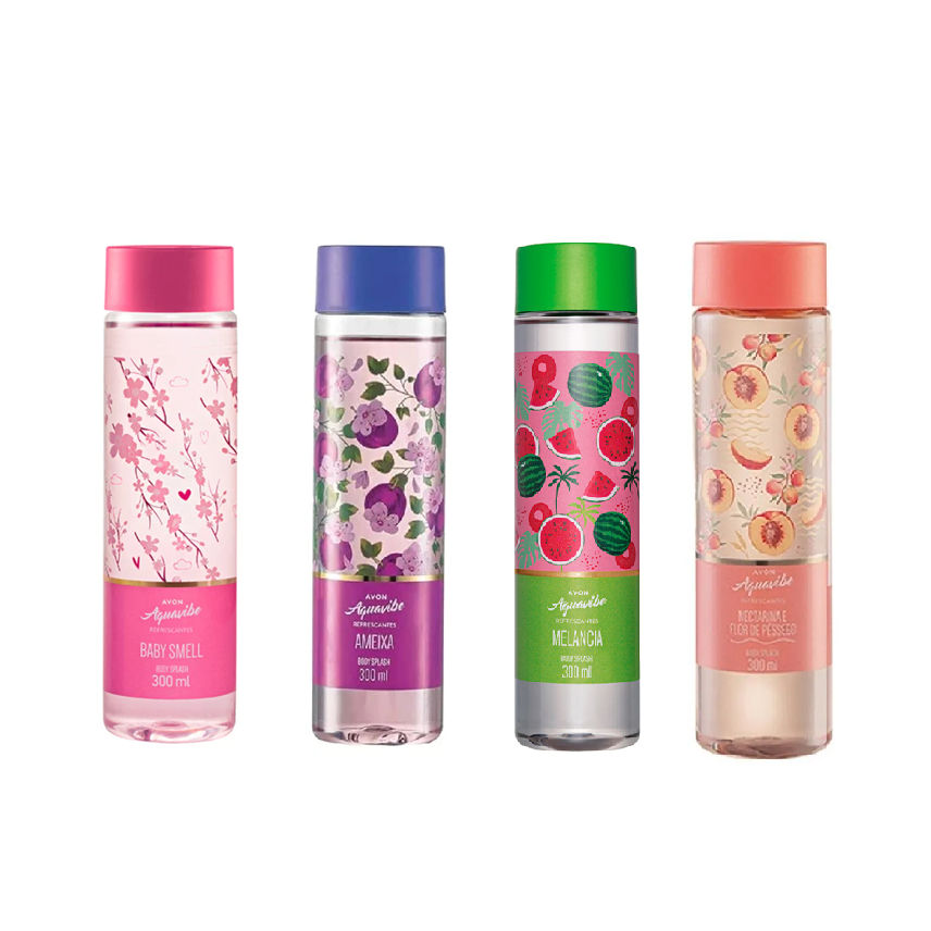 Body Splash Avon Baby Smell / Ameixa / Melancia - 300 ml | Shopee Brasil