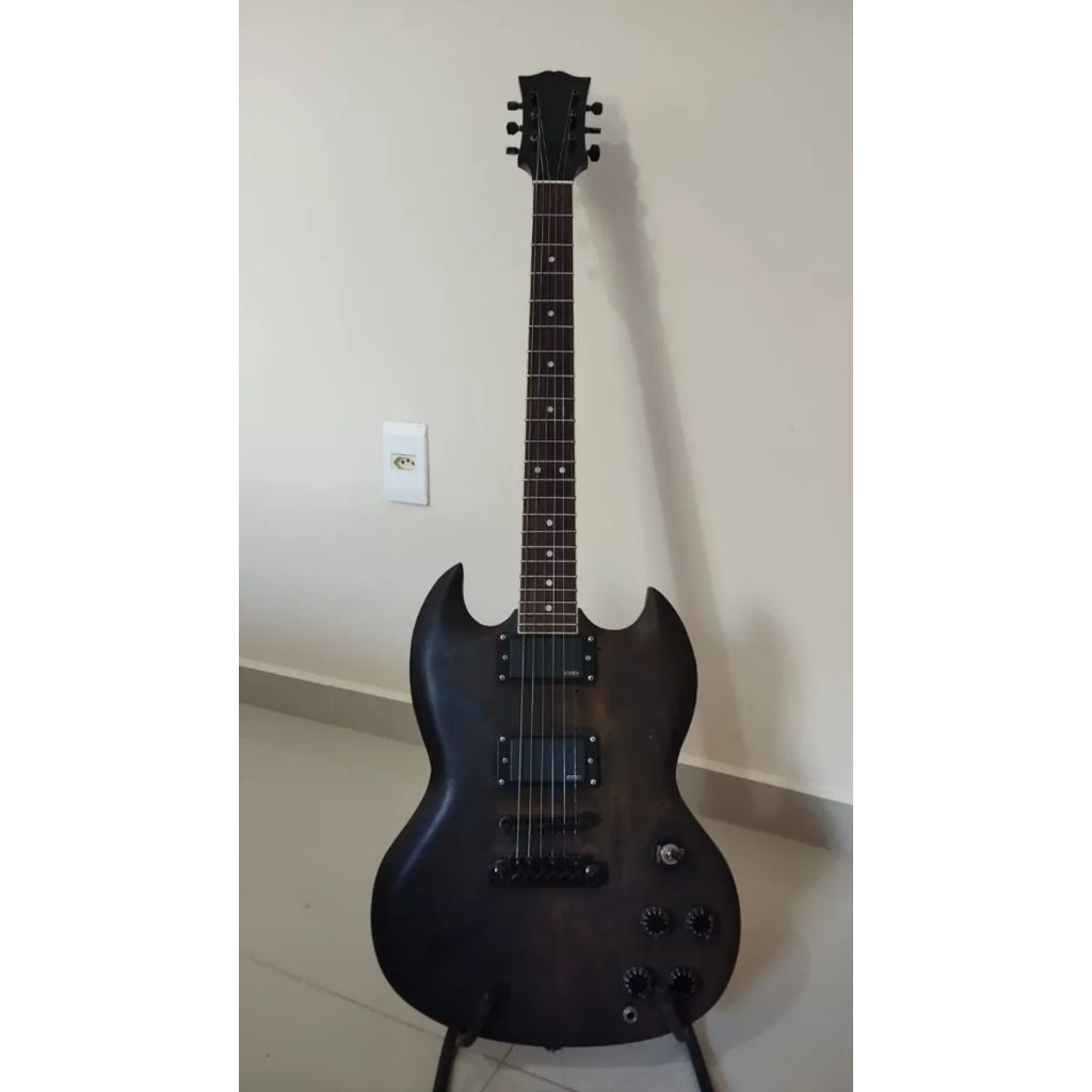 Guitarra SG Custom Luthier com Captador EMG Ativo – Som Profissional ...
