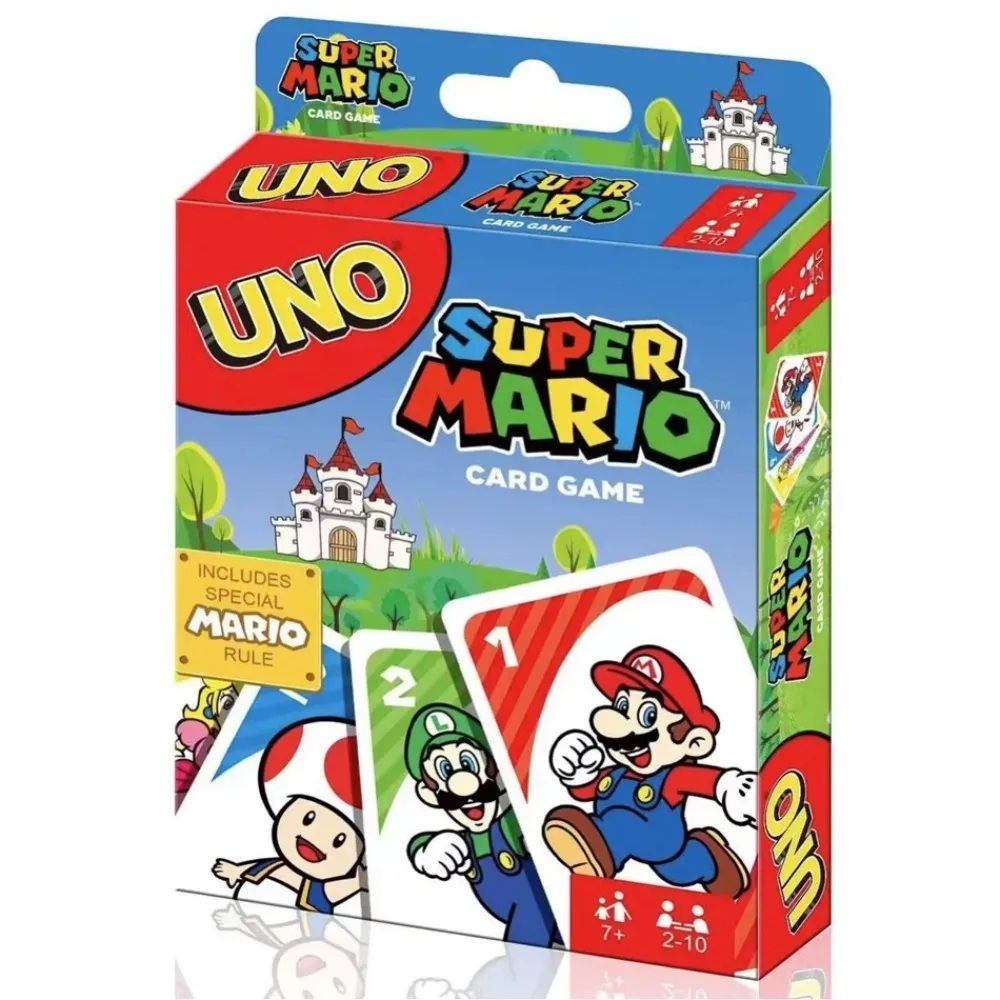 UNO Super Mario | Jogo Clássico com Personagens dos Games | 112 Cartas ...