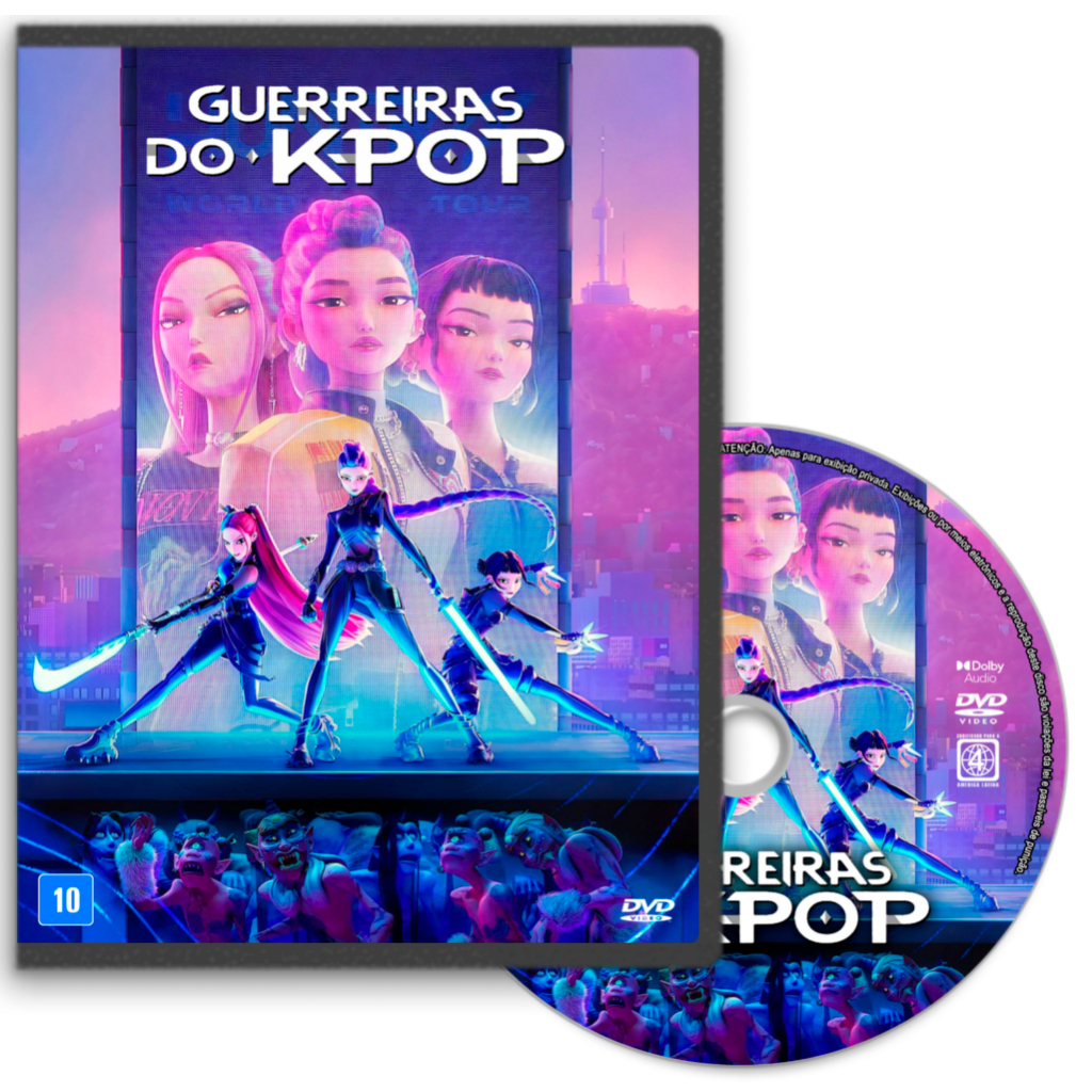 DVD - Guerreiras Do K-Pop (2025) (Dual Áudio) | Shopee Brasil