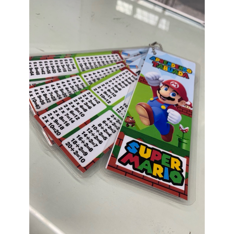 tabuada personagem | Shopee Brasil