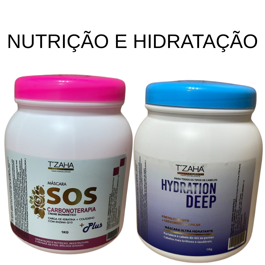 Combo SOS + Deep Reconstrutor Capilar | Recuperação Imediata ...