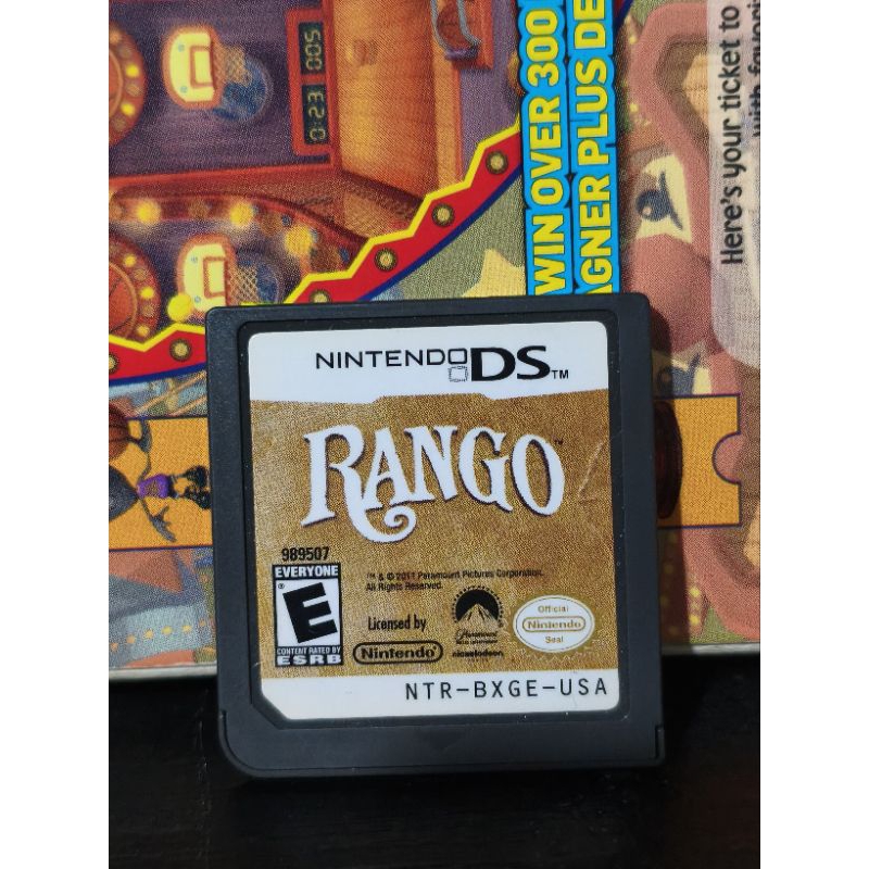 Jogo Rango Nintendo DS Original | Shopee Brasil