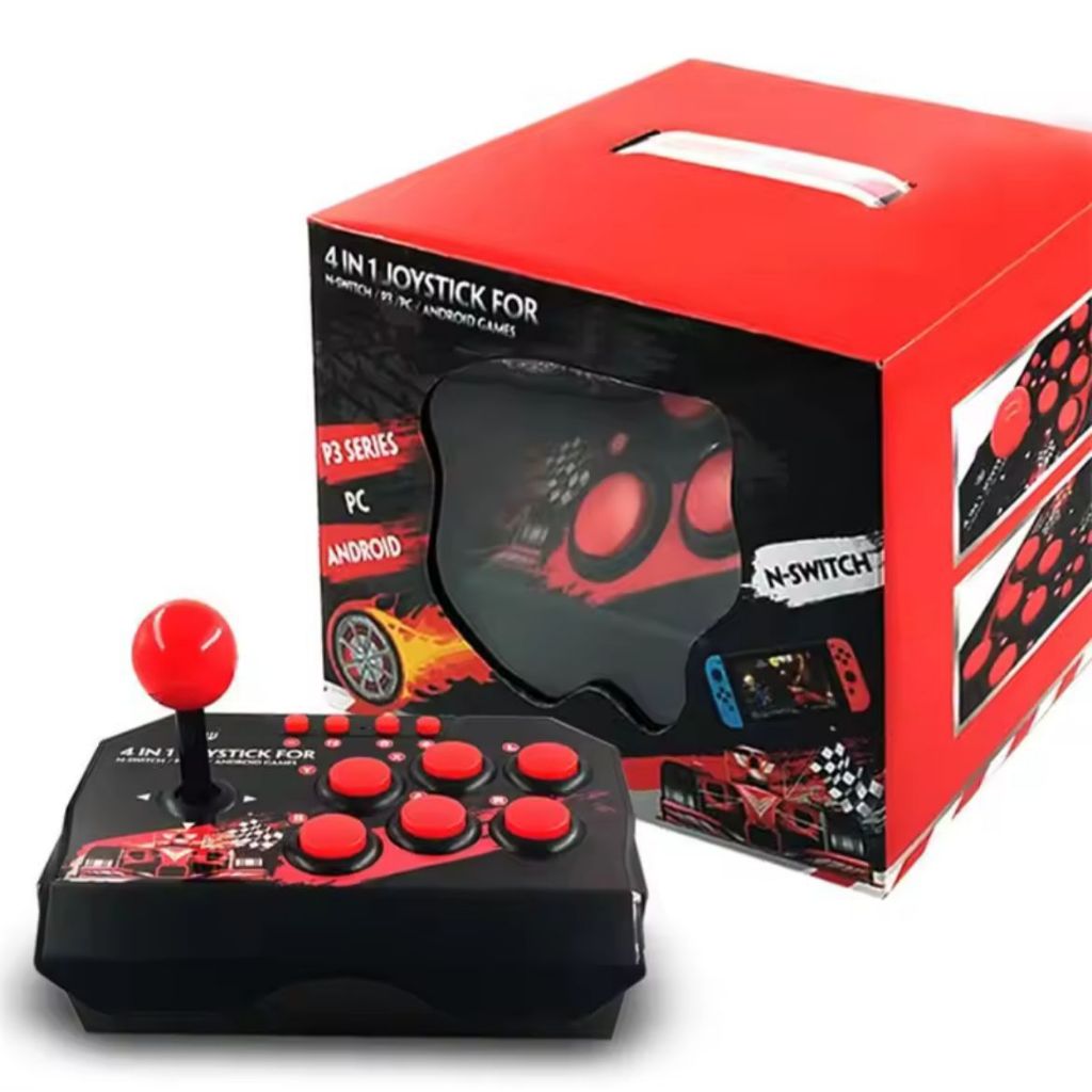 Controle Arcade 4 em 1 Pc Ps3 Android Nintendo Switch | Shopee Brasil