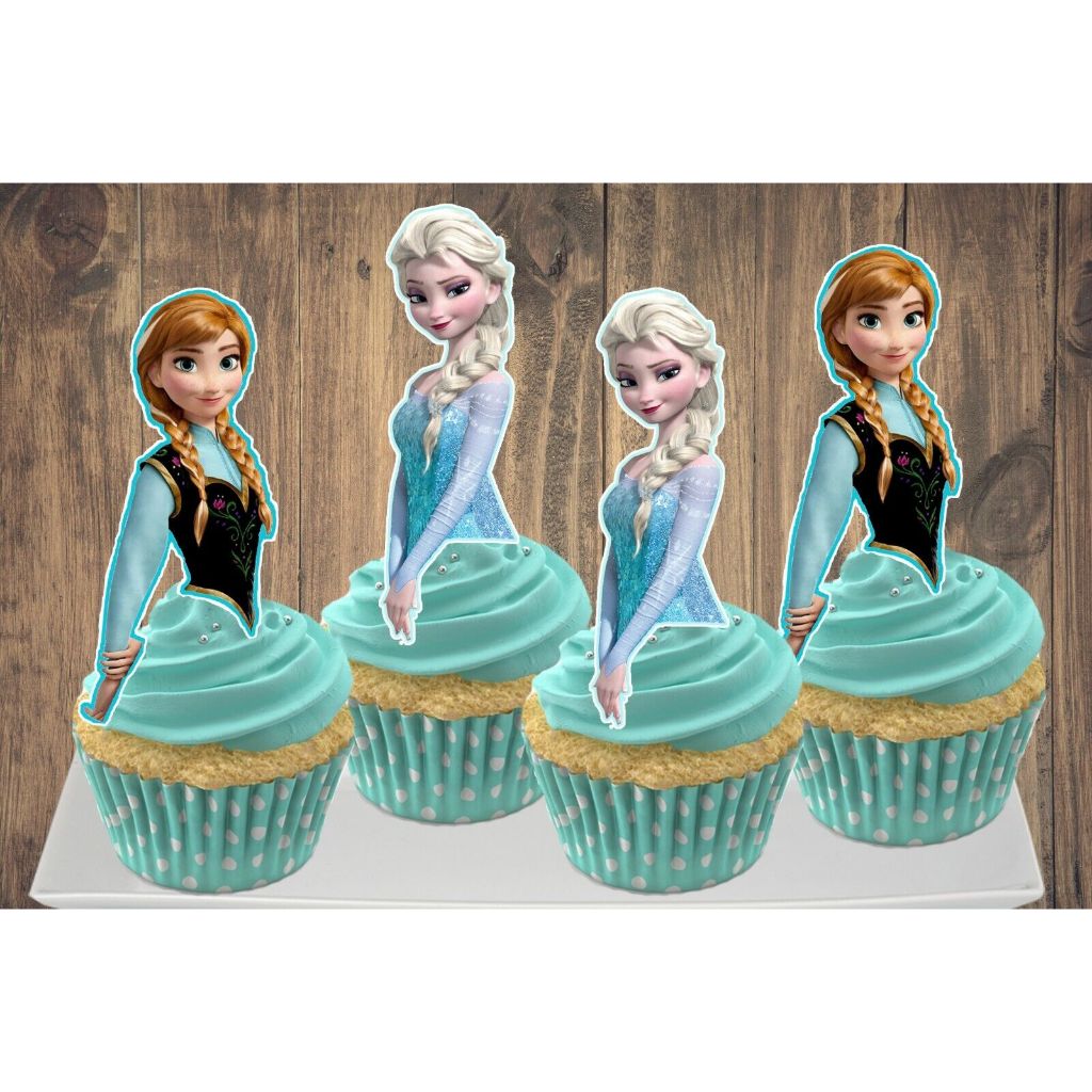 Apliques Frozen | Kit c/ 4 elementos/ Recortes: Ana, Elsa, Olaf e ...