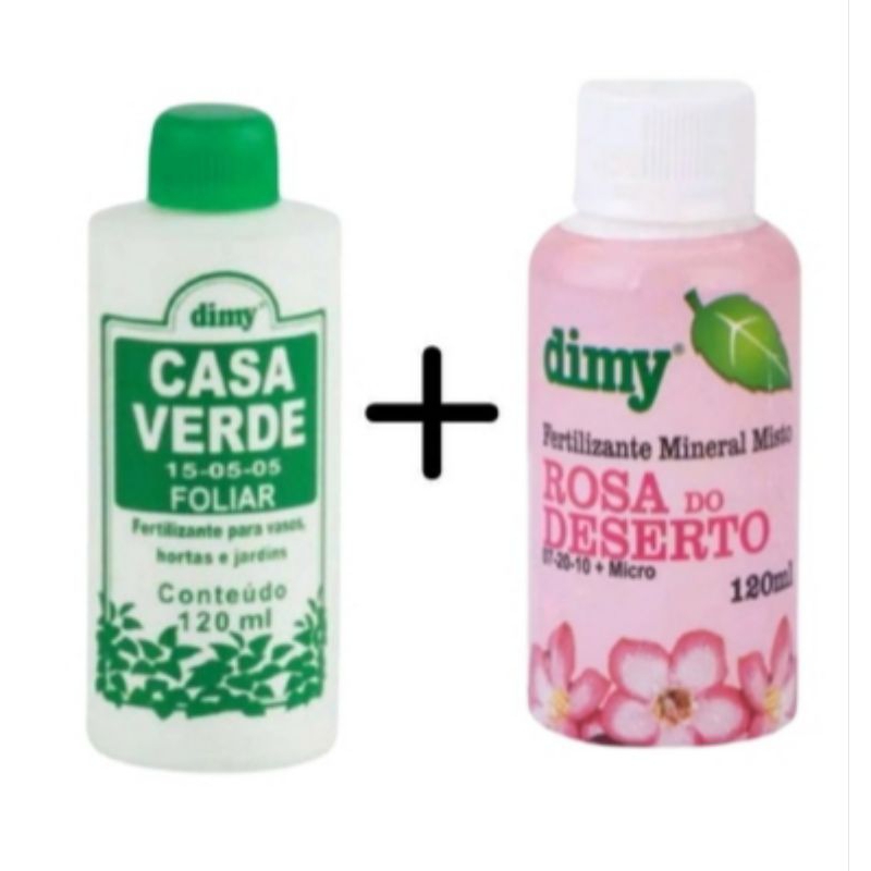 Dimy Foliar + Dimy Rosa do deserto 120ml | Shopee Brasil