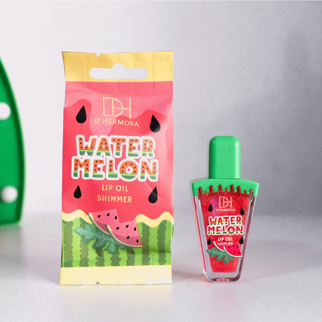 Lip Oil Watermelon Hidratante Labial Brilhante | Shopee Brasil