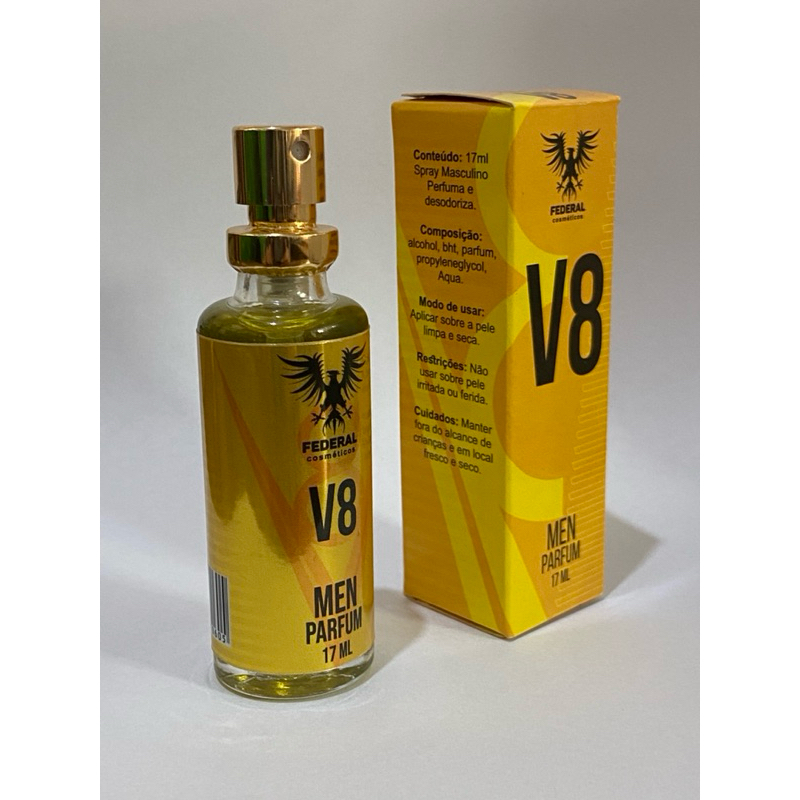 Perfume Masculino V8 - 17ml | Shopee Brasil