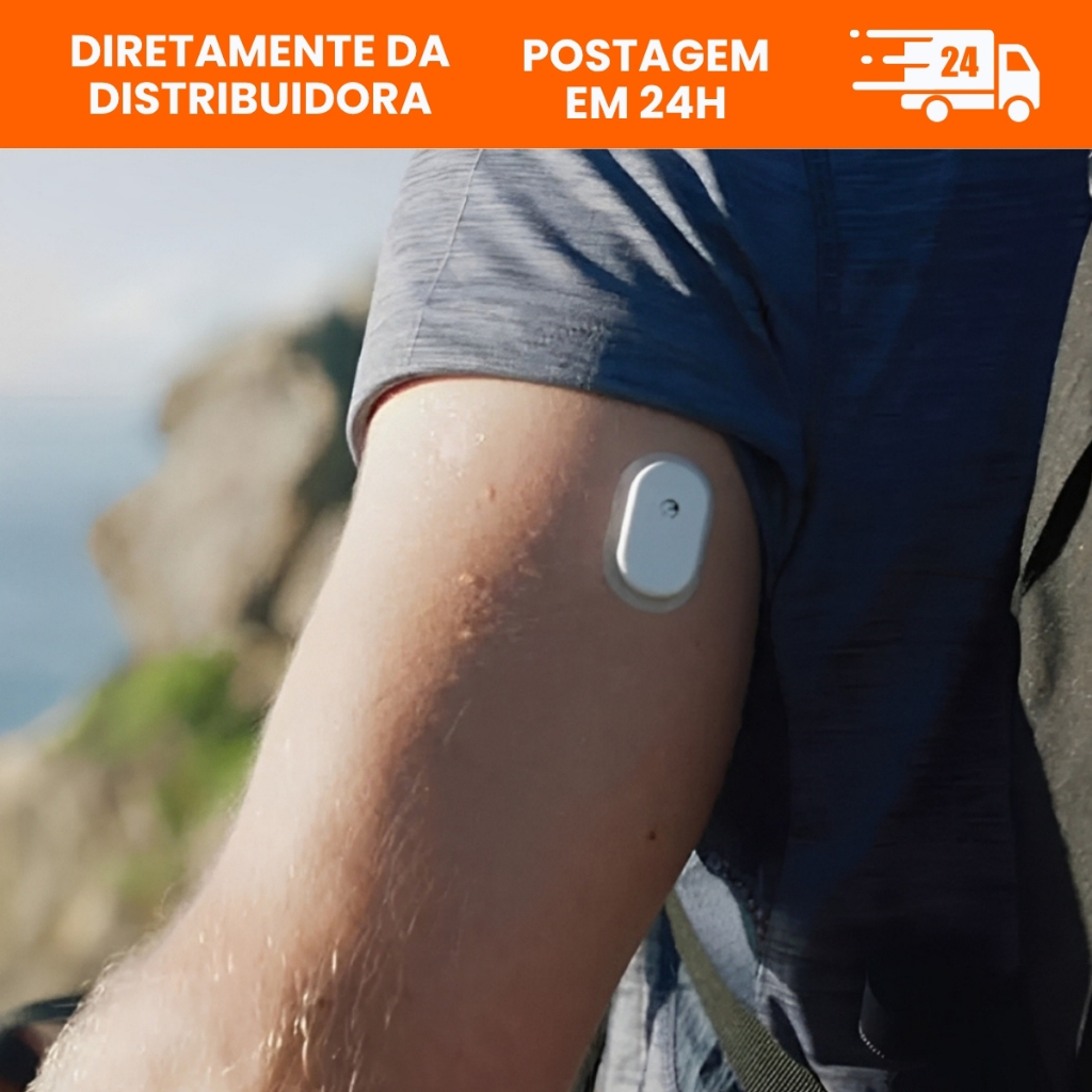 SIBIONICS GS1 Glicosimetro Sem Furar Dedo Continuo Sensor Medidor de ...
