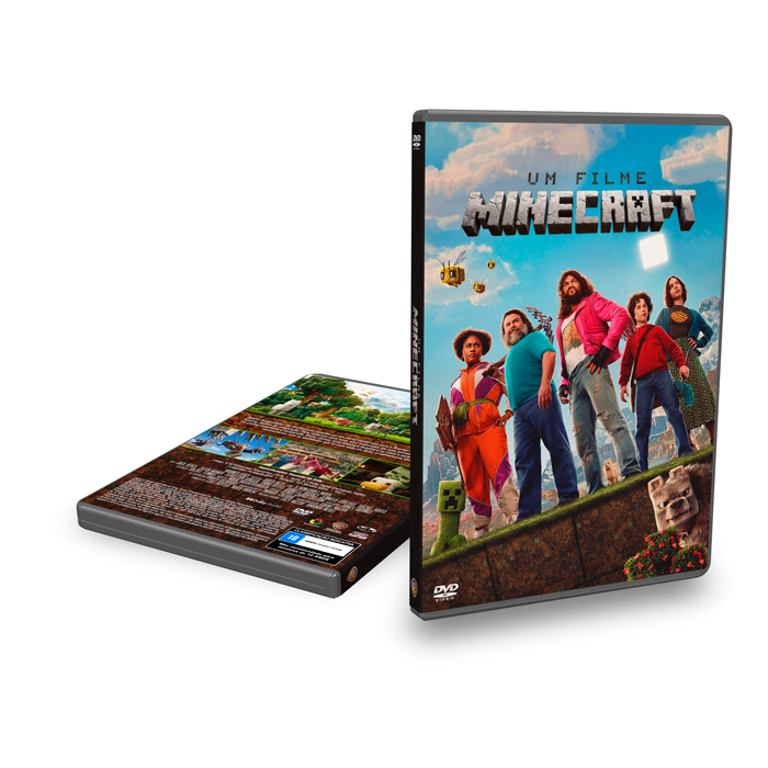 DVD - Um Filme Minecraft (2025) | Shopee Brasil