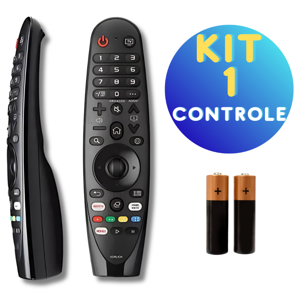Controle Remoto Mágico Para Tv Lg Sem Comando de Voz | Shopee Brasil
