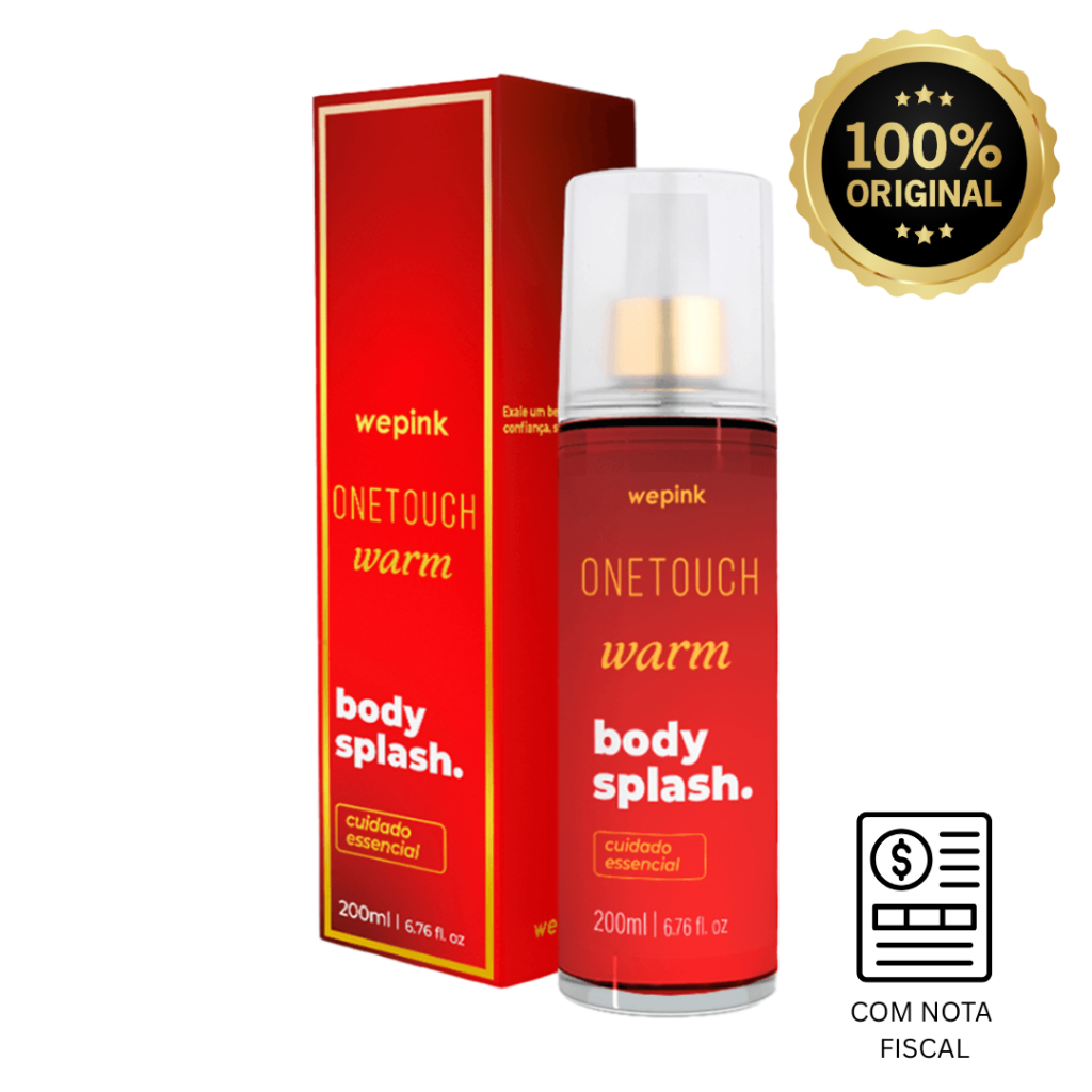 Body Splash One Touch Warm 200ml - Wepink | Shopee Brasil
