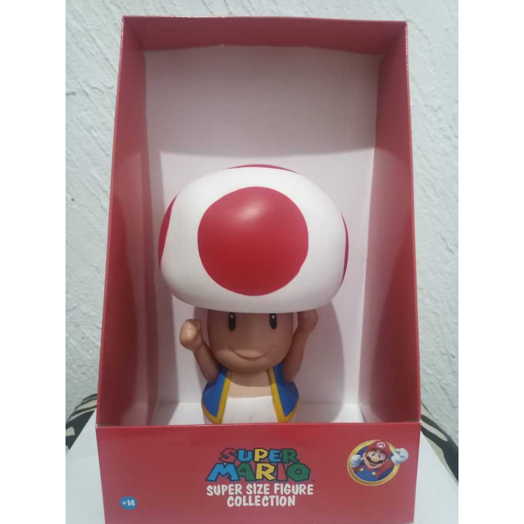 Boneco Toad - Super Mario Bros Grande Original - Super Size Figure ...