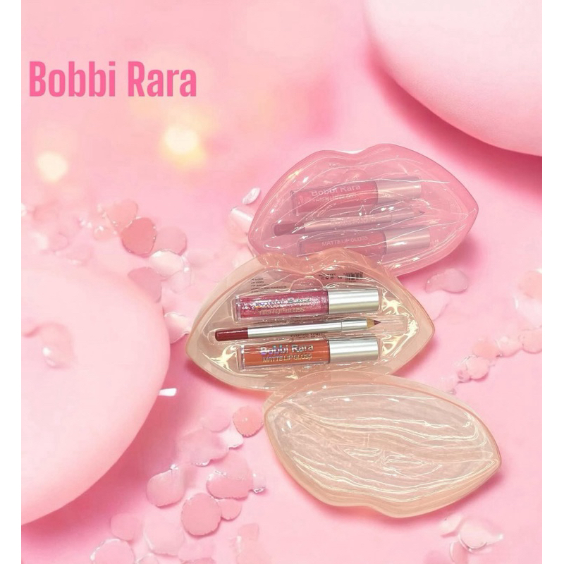 KIT GLOSS LABIAL BOBBI RARA INSPIRAÇÃO FRANCINE ELKE | Shopee Brasil