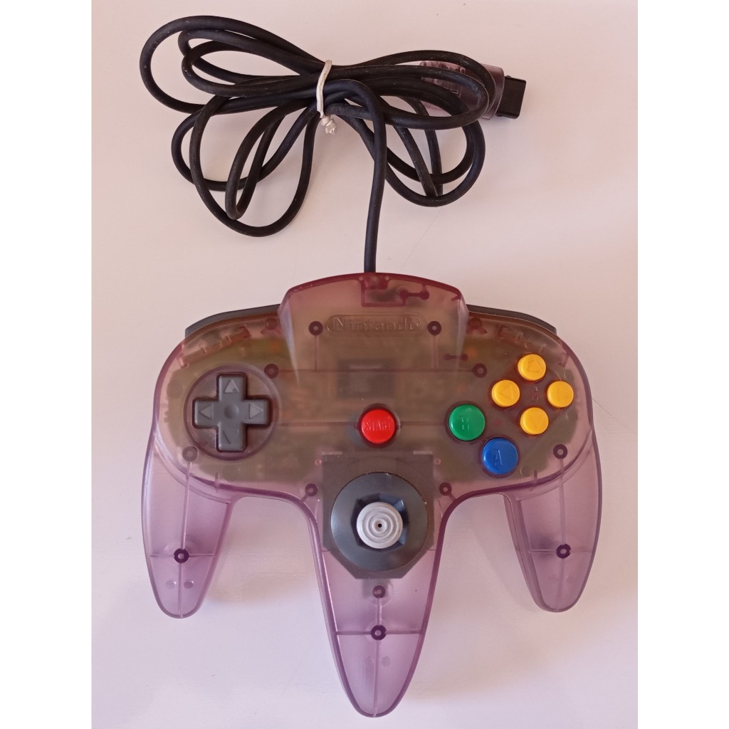 Controle Nintendo 64 Transparente Jabuticaba Gradiente | Shopee Brasil