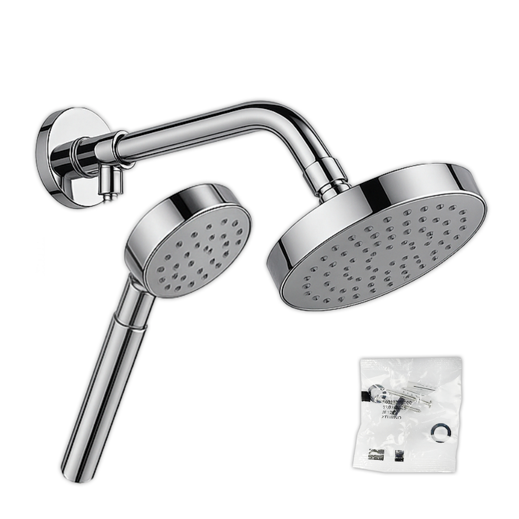 Chuveiro Parede Cromado Docol Eden 150mm Smartshower com ou sem Desviador e Ducha Manual ...