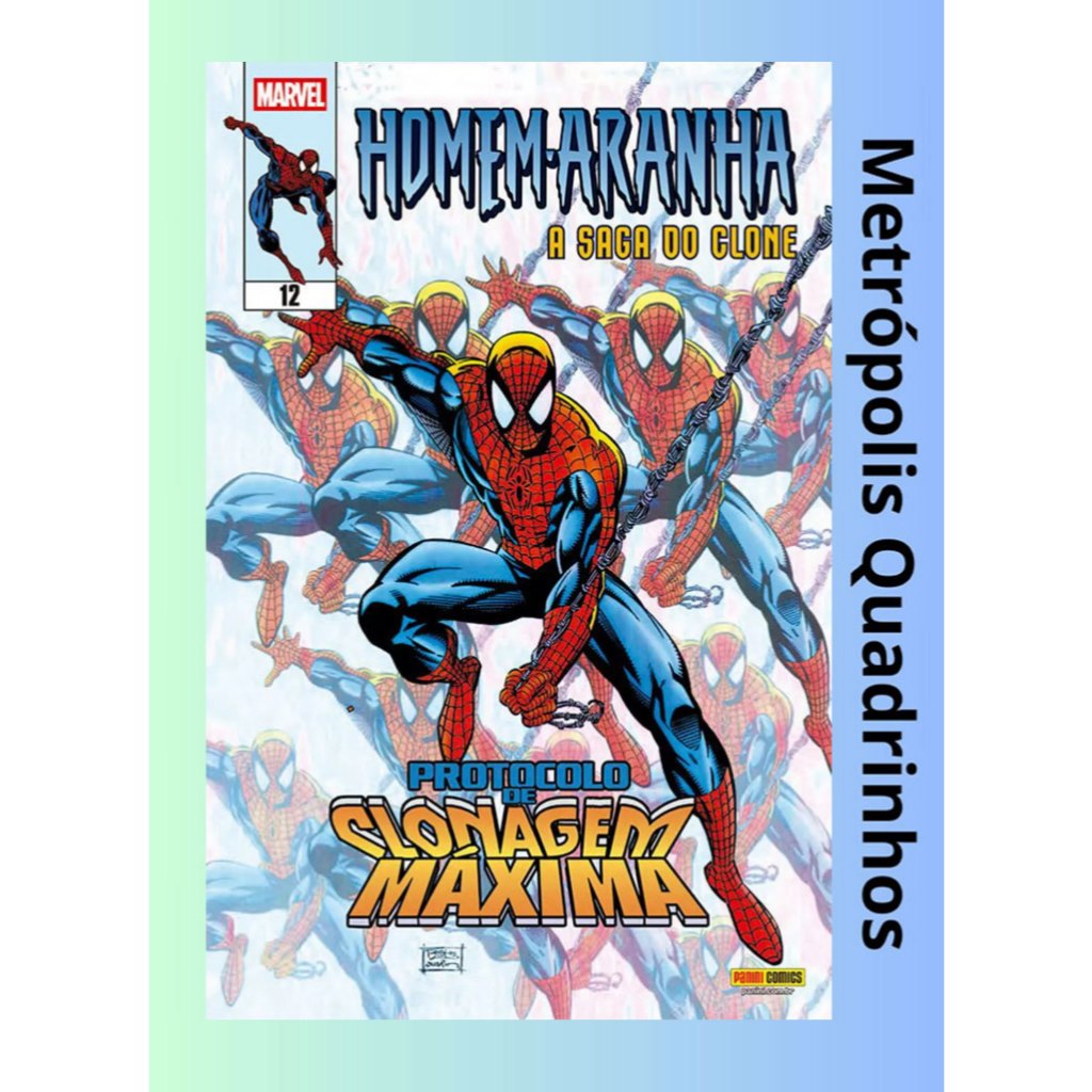 Homem Aranha - A Saga do Clone Nº 12 ( Panini - 2025 ) Em Português - Lacrado | Shopee Brasil