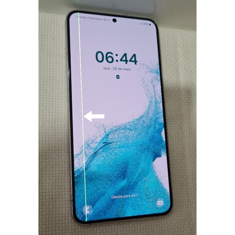 Samsung Galaxy S22+ Plus 256GB Branco SM-S906E Usado (COM LINHA ...