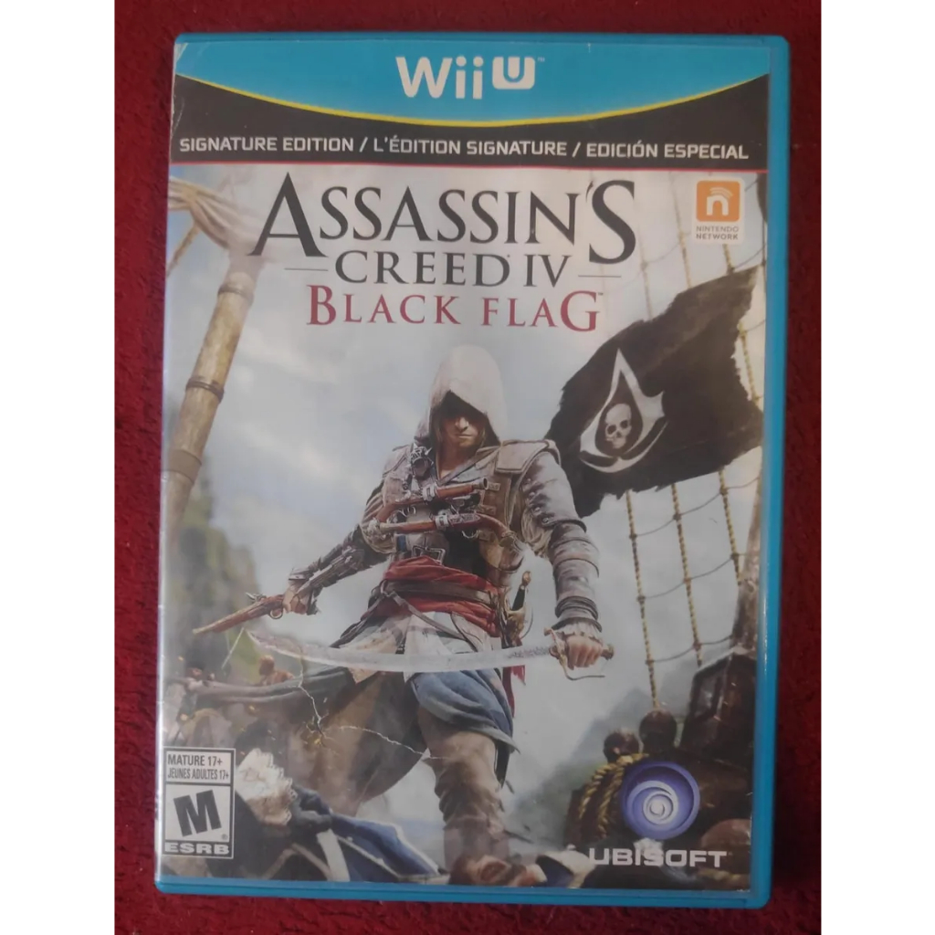 Assassin's Creed IV Black Flag Standard Edition Nintendo Wii U Midia Fisica (lacrado) | Shopee ...